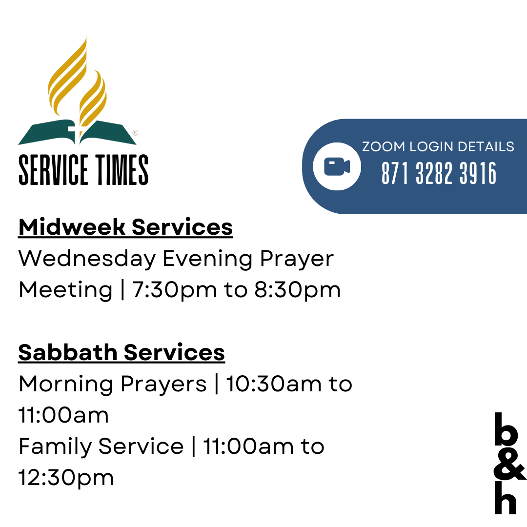 Brighton & Hove Seventh- Day Adventist Church - Visit Us